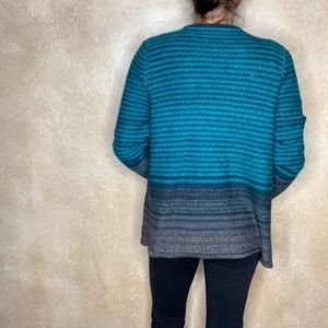 Allison Daley | Sweaters | Allison Daley Blue And Gray Cardigan Sweater ...